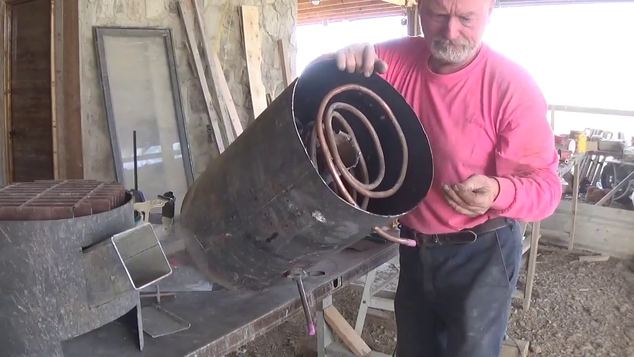 Rocket Stove/Incinerator/Hot Water Heater/Cooktop, Part One - YouTube