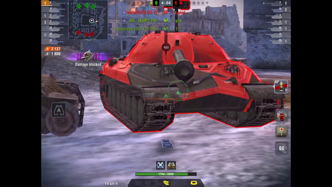 Wotb IS-7 Gameplay - YouTube