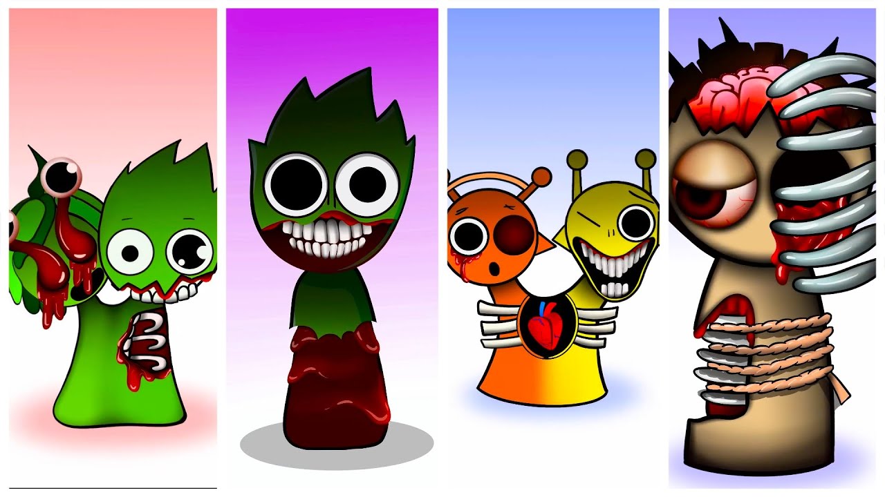 Sprunki OWAKCX Phase 4 Horror Sprunki #sprunkiincredibox - YouTube