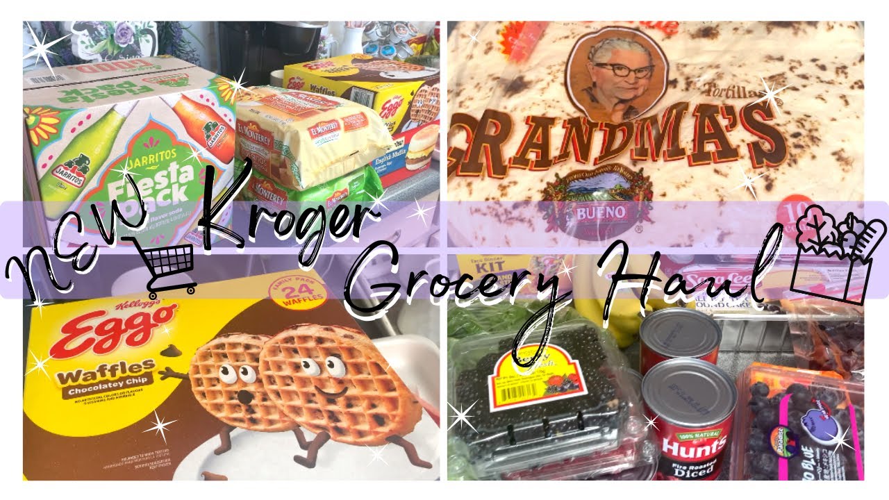 *NEW* Kroger Grocery Haul 2022 - YouTube
