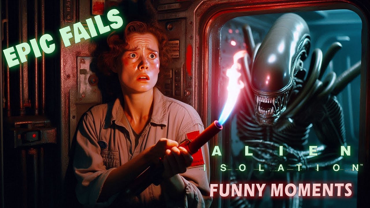 Alien Isolation – Epic Fails and Unexpected Xenomorph Encounters (Nightmare Difficulty) - YouTube