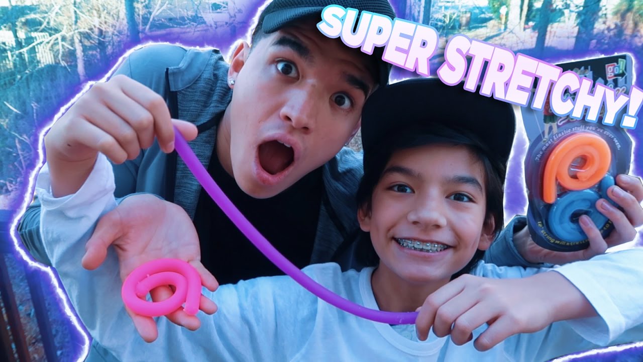 SUPER STRETCHY KIDS TOY! - YouTube