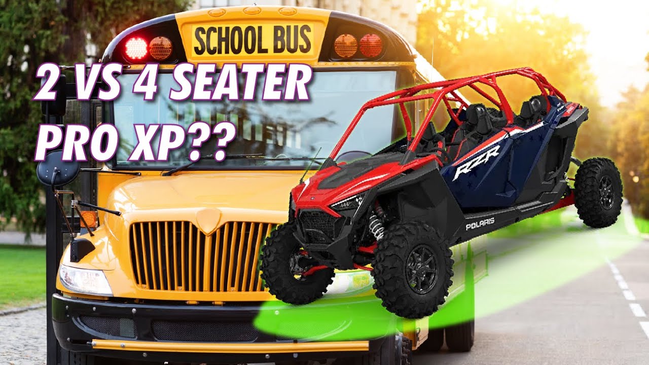 Are 4 Seater Pro XP's Really Worth It? | 2 vs 4 Seat RZR Pro XP - YouTube