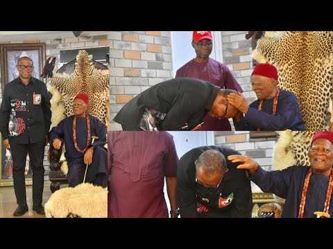 Peter Obi Visit Obi Of Otolo & Igwe Of Nnewi Kingdom In Anambra - YouTube