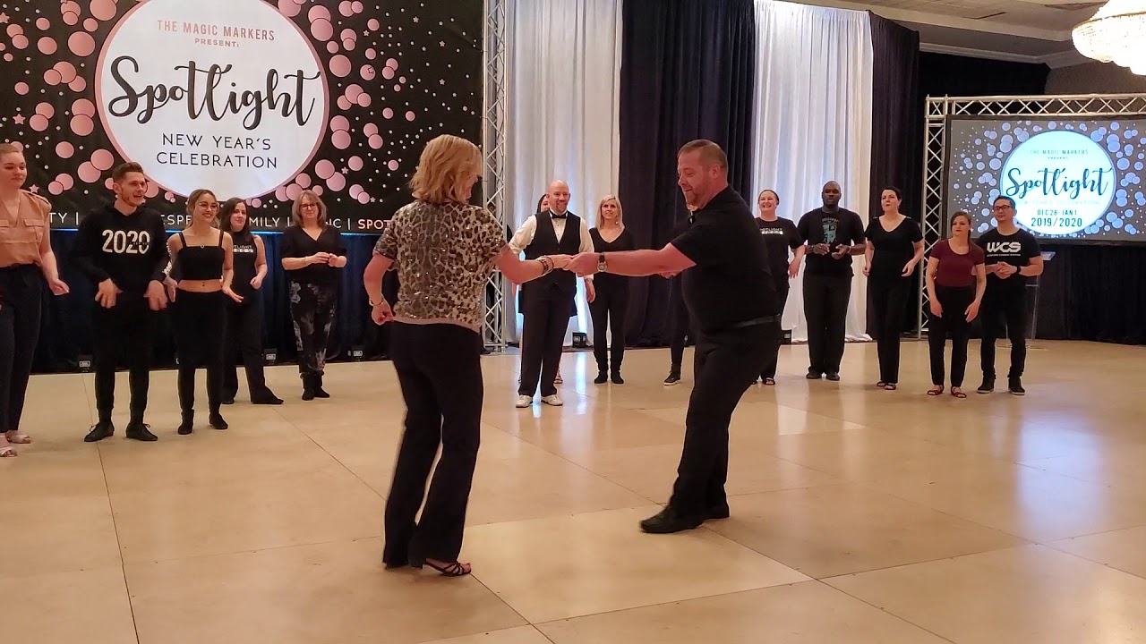 Shag Routine Presentation of Carolina Shag with Ashley & Tobitha ...
