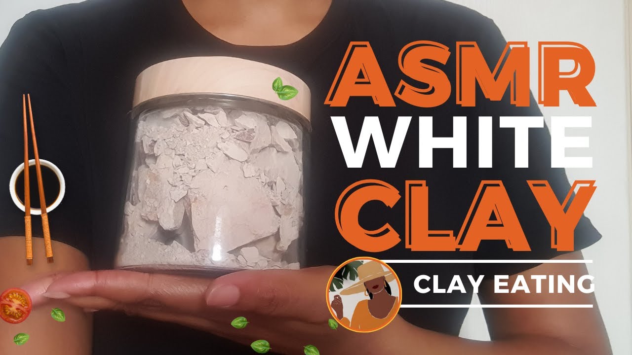 ASMR WHITE CLAY CRUNCH - Short Video (South African Clay) - YouTube