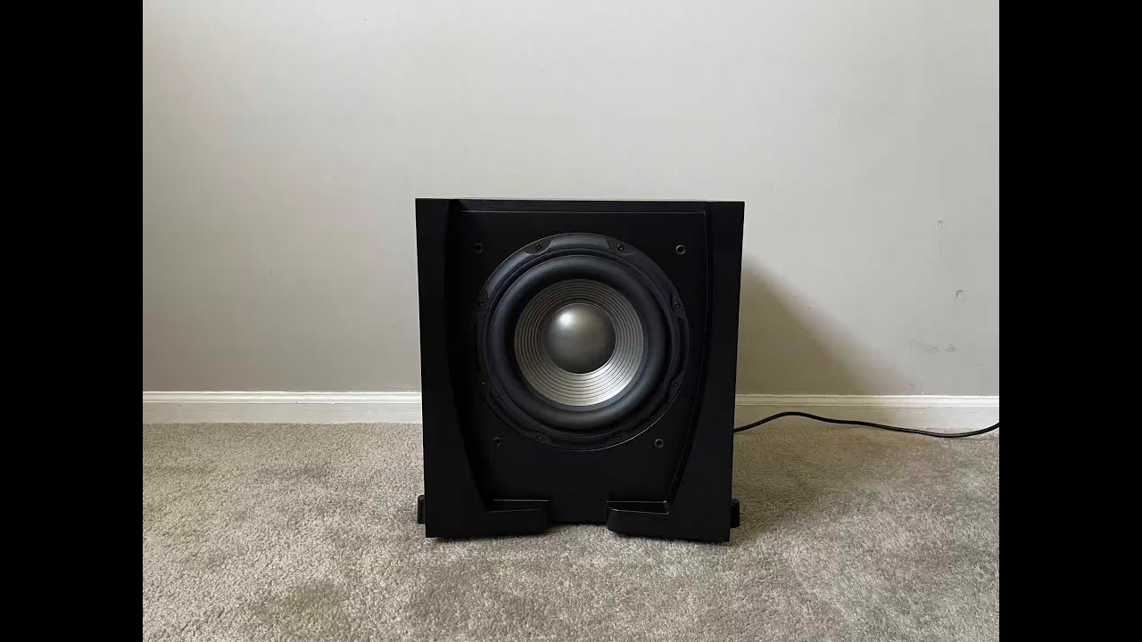 JBL Studio SUB 550P Home Theater Powered Active Subwoofer - YouTube