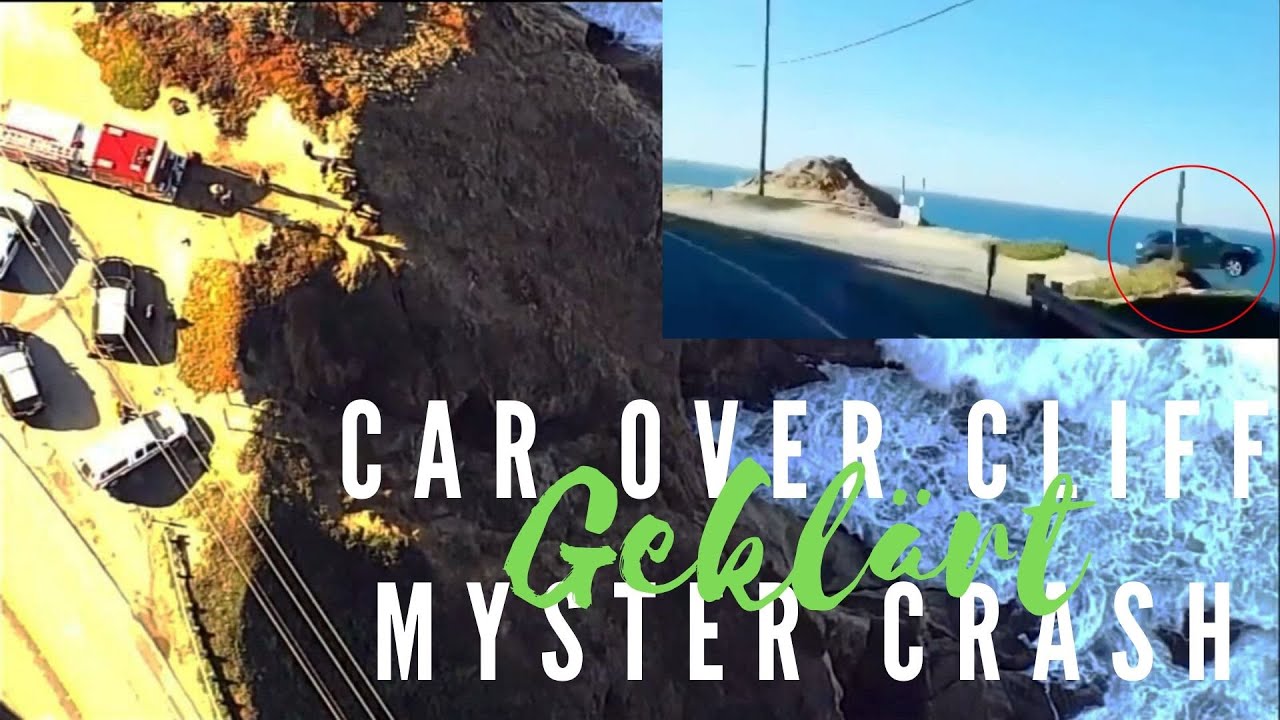 Car over Cliff Mystery Crash gelöst. Seltsamer Unfall wurde geklärt. Es ...