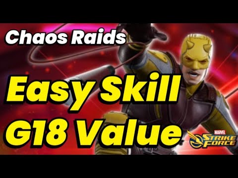 G18 VALUE VIGILANTE EASY FULL CLEAR! CHAOS RAIDS | SKILL | APR 2025 ...