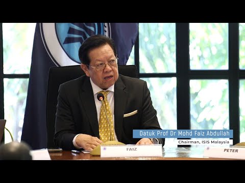 Welcome remarks by Datuk Prof Dr Mohd Faiz Abdullah at Kuala Lumpur ...