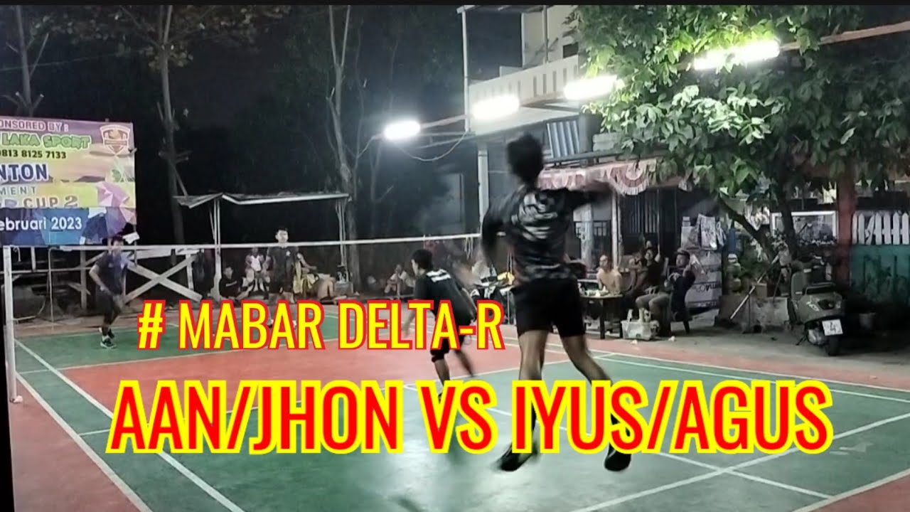 Aan/Jhon vs Agus/Iyus, mabar delta residence, adu attack and diven ...