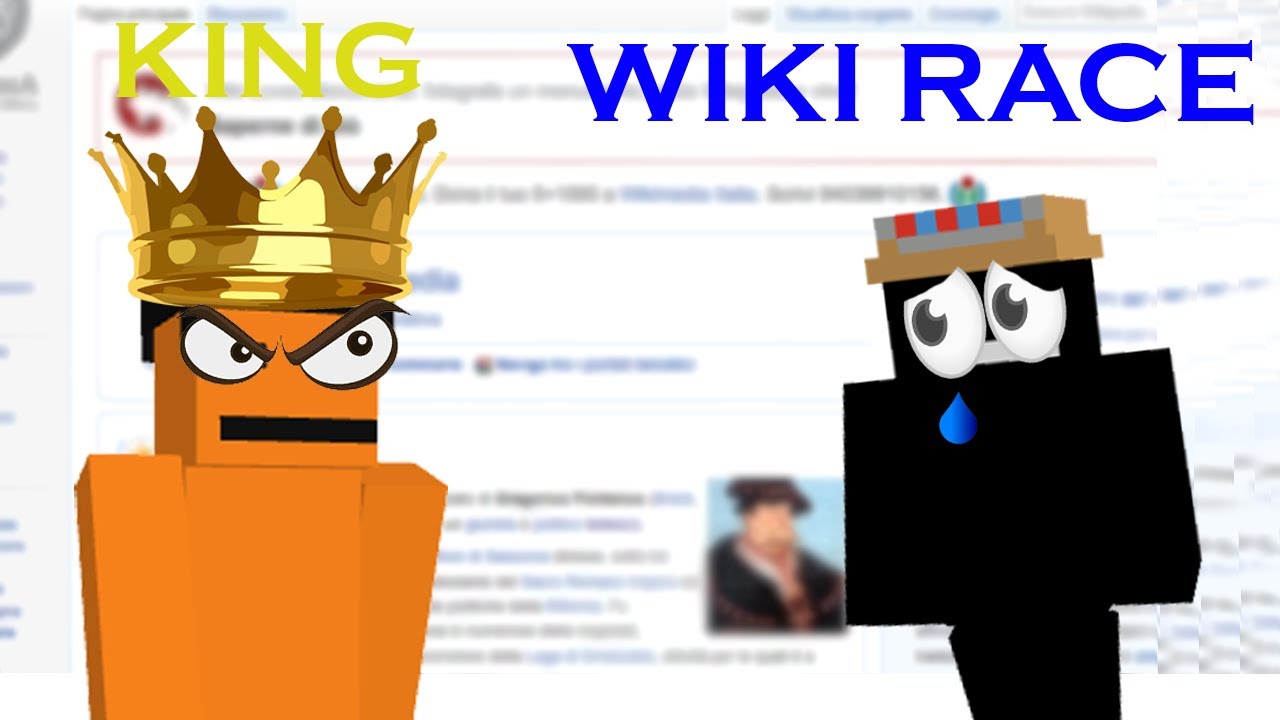 PRIMA WIKI RACE CONTRO EMANUELE!! (troppo forte) - Wikirace - YouTube