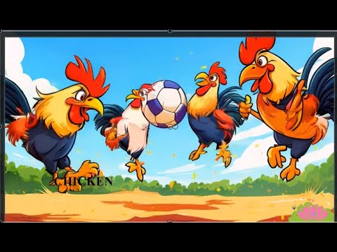 Chicken Playing Volleyball - YouTube