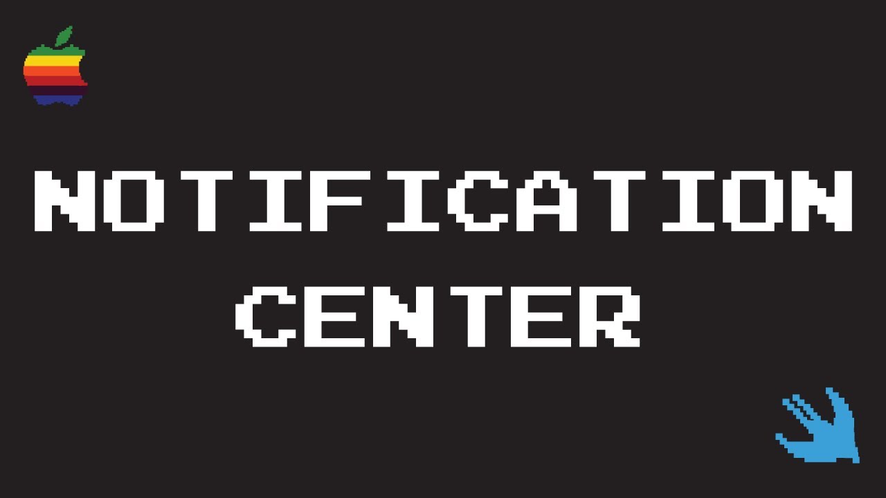 What is Notification Center and How Does It Work? - YouTube