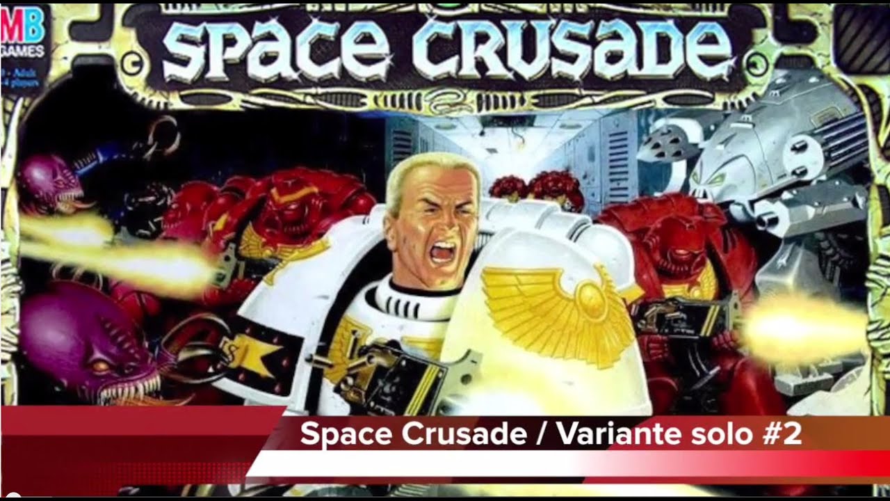 Space Crusade - Partie Solo - Aliens enragés - YouTube