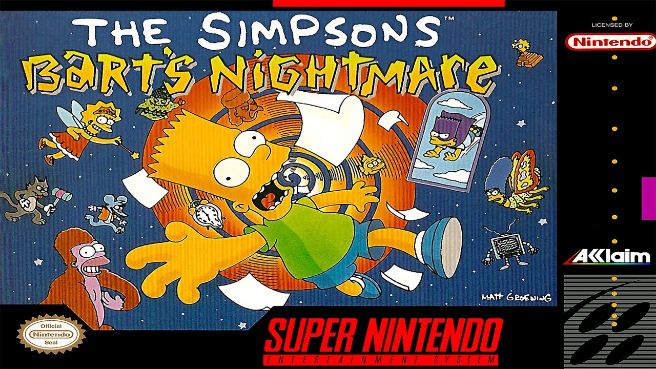 THE SIMPSONS: BART'S NIGHTMARE PC GAMEPLAY i9 & 3070 RTX - YouTube