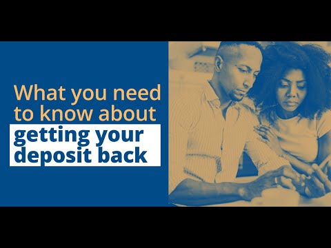 What you need to know about getting your deposit back - YouTube