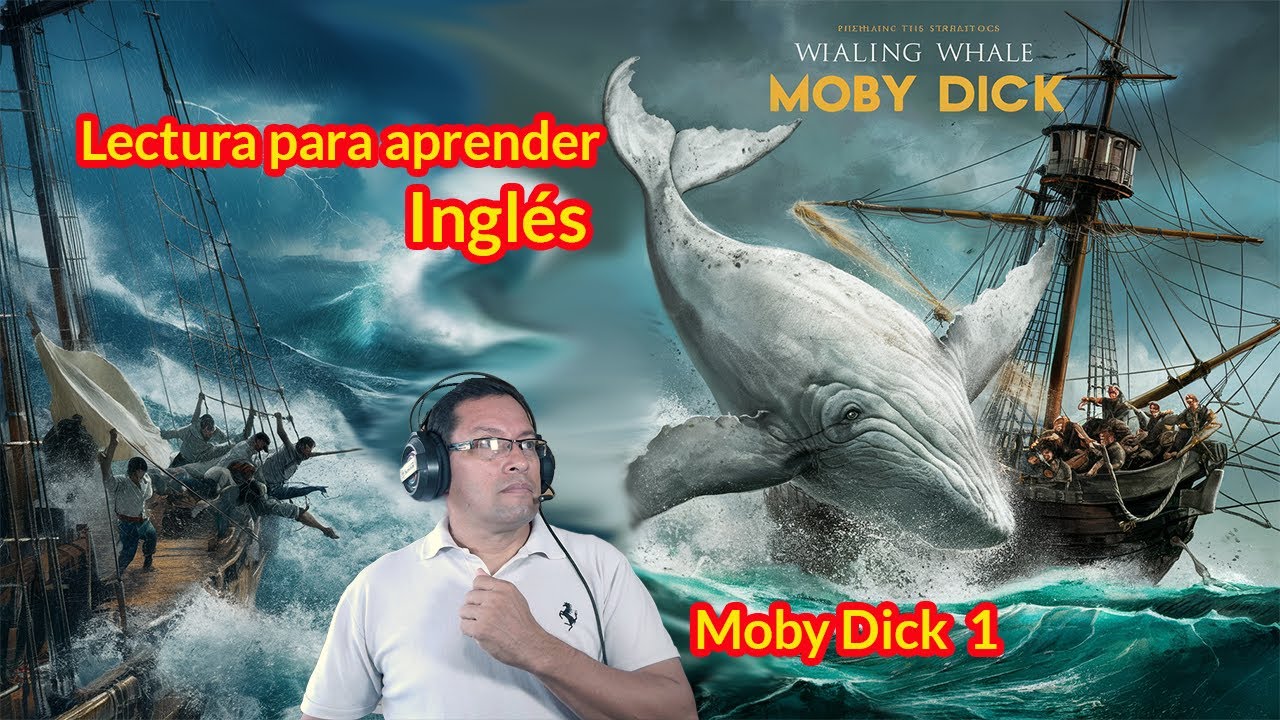 🌟🗽🌟LECTURA PARA APRENDER INGLES, SESION 125, MOBY DICK 1, A1 ELEMENTARY, Narrative 🌟🗽🌟 - YouTube