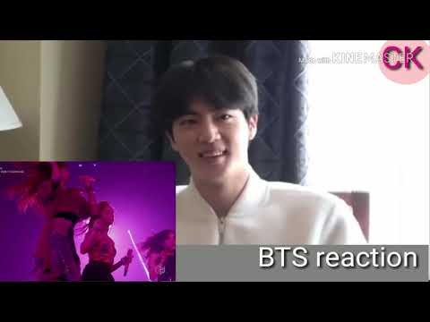 BTS REACTION TO BLACKPINK - BOOMBAYAH (JPN ver.) @ PREMIUM DEBUT SHOWCASE  - edit