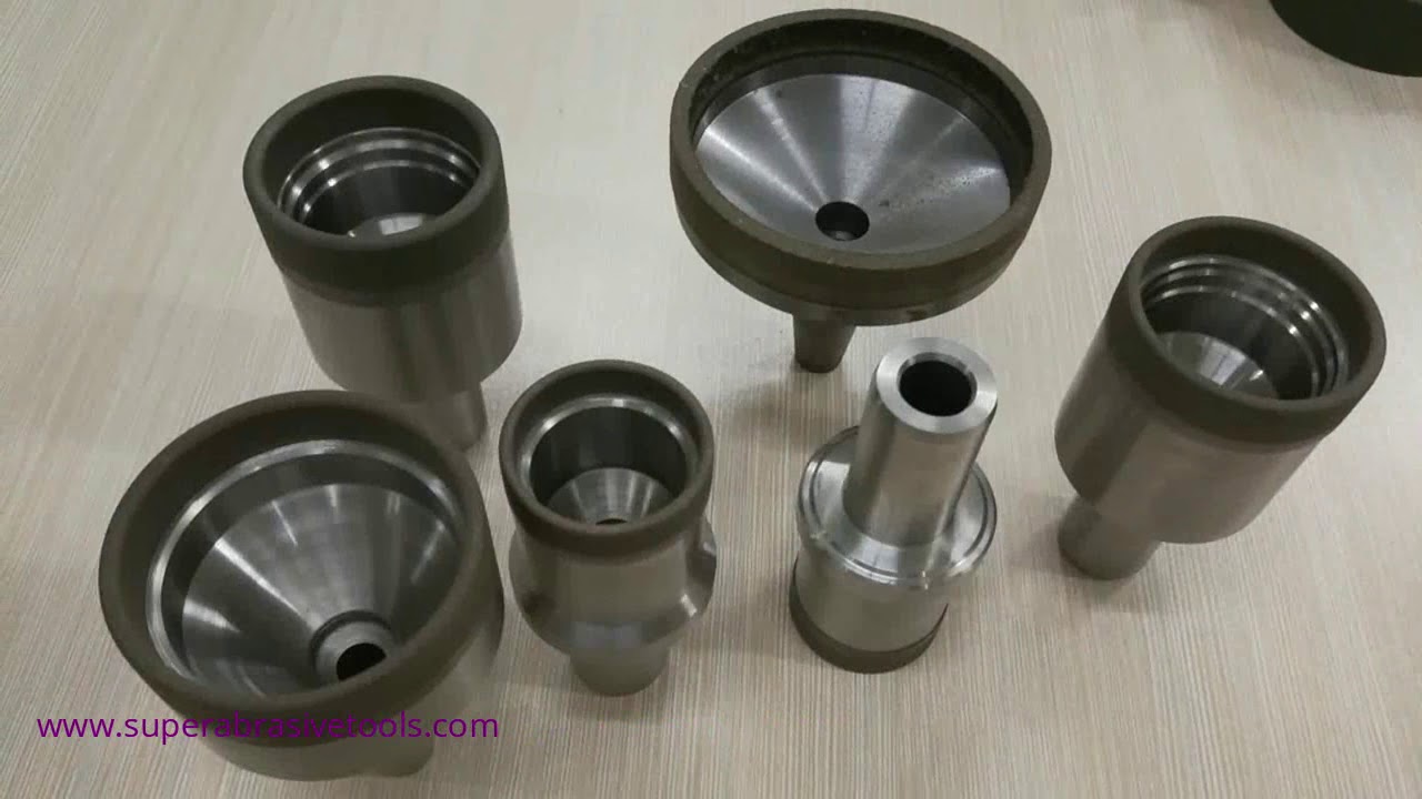 Diamond Pellet Grinding Wheel Cut Off Wheels For Optical Glass - YouTube