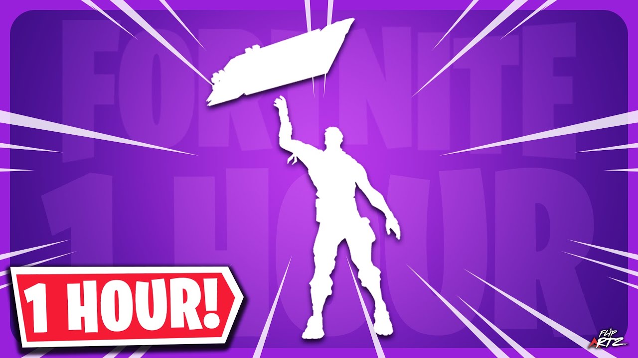 FORTNITE "SIGN SPINNER" EMOTE 1 HOUR! (Fortnite Music 1 Hour) - YouTube