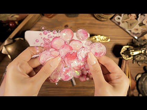 ASMR Aesthetic Journaling 🫧 다꾸 DIY Scrapbooking | Junk Sticker Journal ...