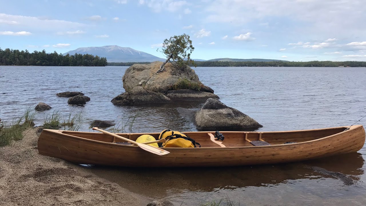 Debsconeag Lake Loop Solo Canoe Trip - YouTube