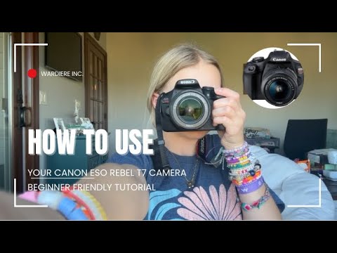 How to use your Canon EOS Rebel T7 Camera (beginner friendly) 📷 - YouTube