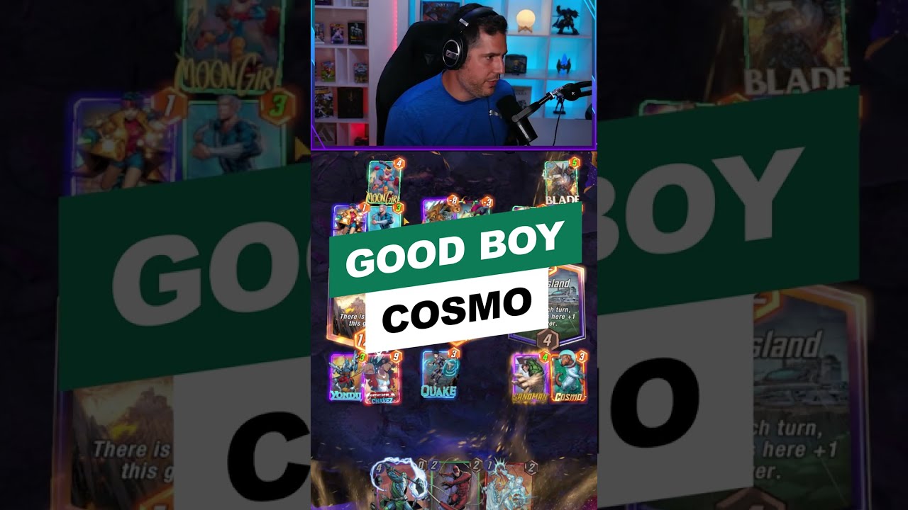 GOOD BOY COSMO [Marvel Snap #shorts] - YouTube