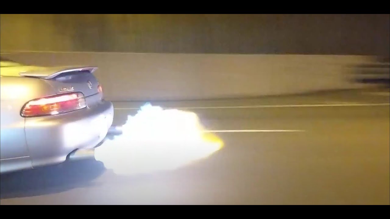 1998 SC400 Flames - YouTube