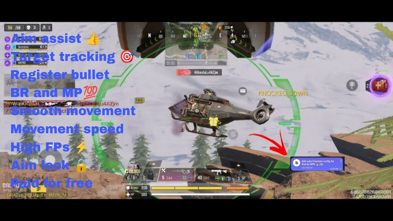 CODM CONFIG FILE 2025 ⚡ MAX FPS + UNSTOPPABLE AIM ASSIST! - YouTube
