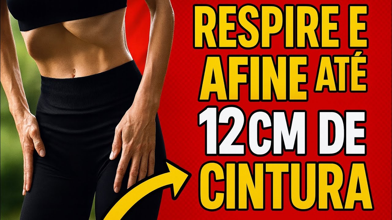 Elimine a barriga estufada e Afine sua cintura em casa e sem material ...