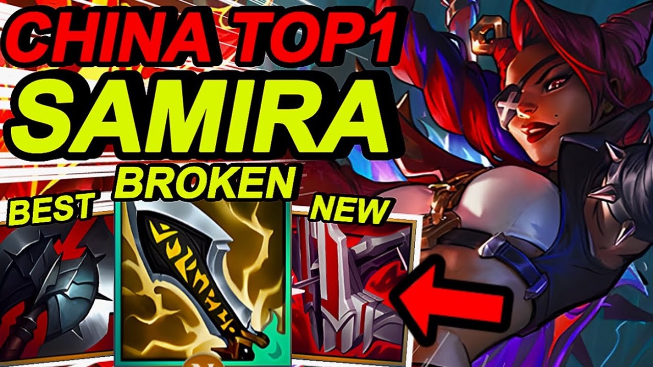 Wild Rift China Top1 Samira Adc - Top1 Samira New OP Build Runes - Soul ...
