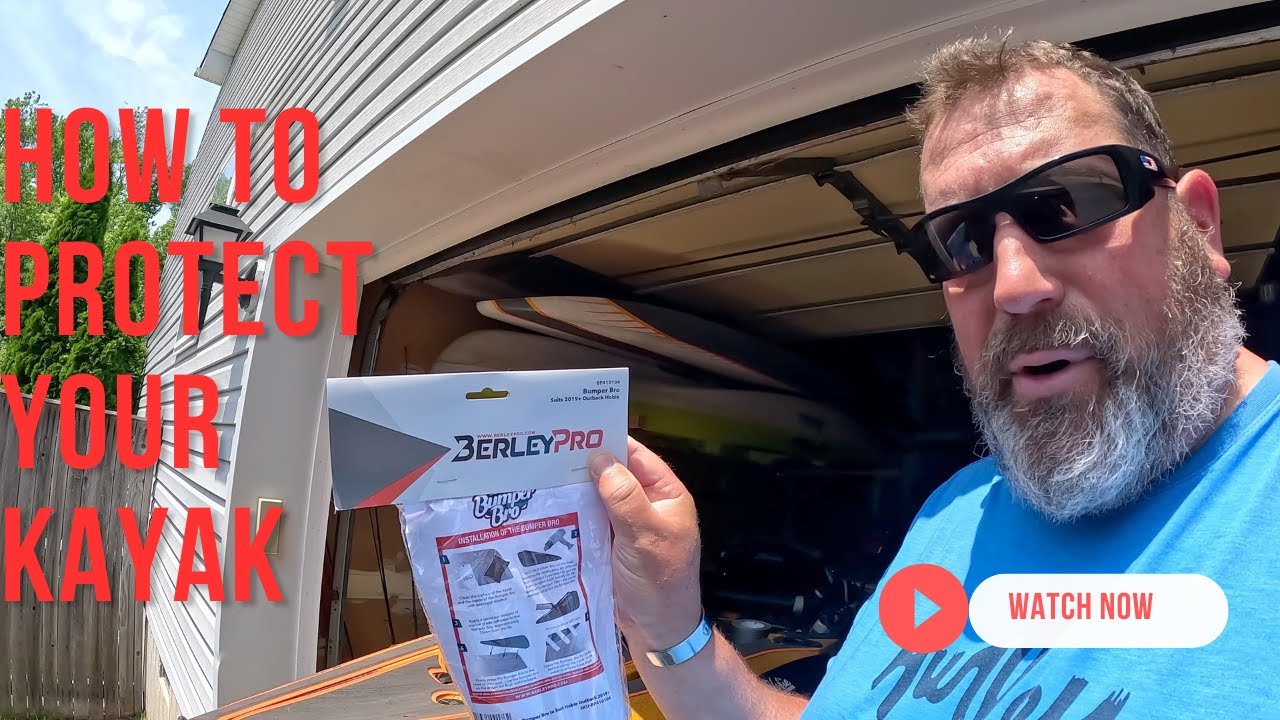 Protecting Hull of Your Kayak Using the Berley Pro Bumper Bro Keel Guard, Quick Install Tutorial ...
