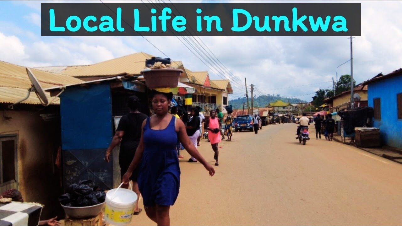 Local Life in Dunkwa-on-Offin | Meet the People, See the Culture - YouTube