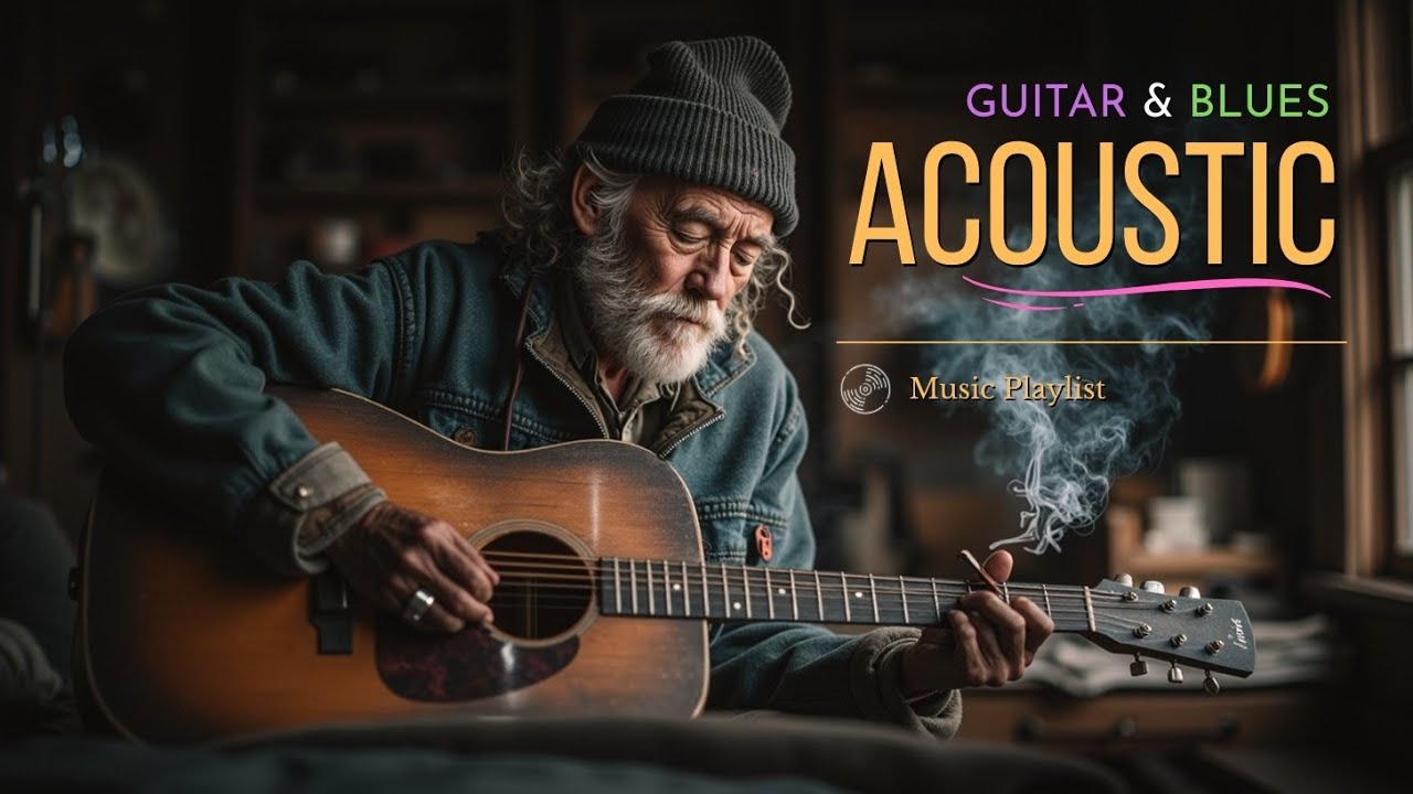 Rustic Blues Rhythms ~ Slow Blues Guitar for Relaxing & Chill Vibes ...
