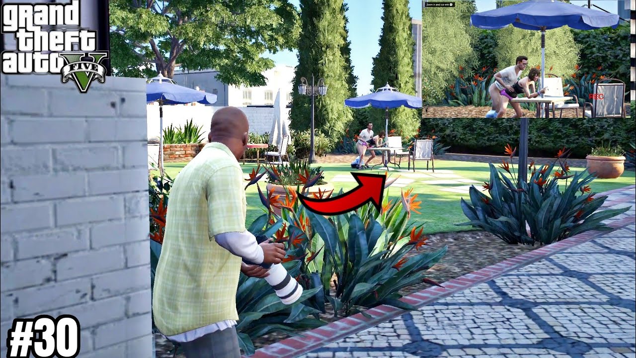 Secretly Recording S*X Video Of Poppy Mitchell | GTA 5 | harryplays | gameplay #30 - YouTube