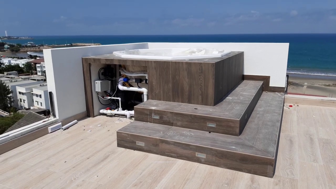 JACUZZI EN EDIFICIO ALMAR EN PUNTA BLANCA - YouTube