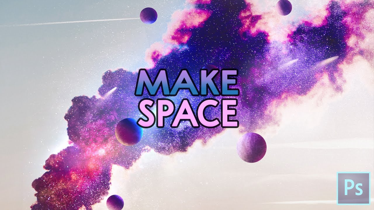 Photoshop Quick Tip - Make Space - YouTube