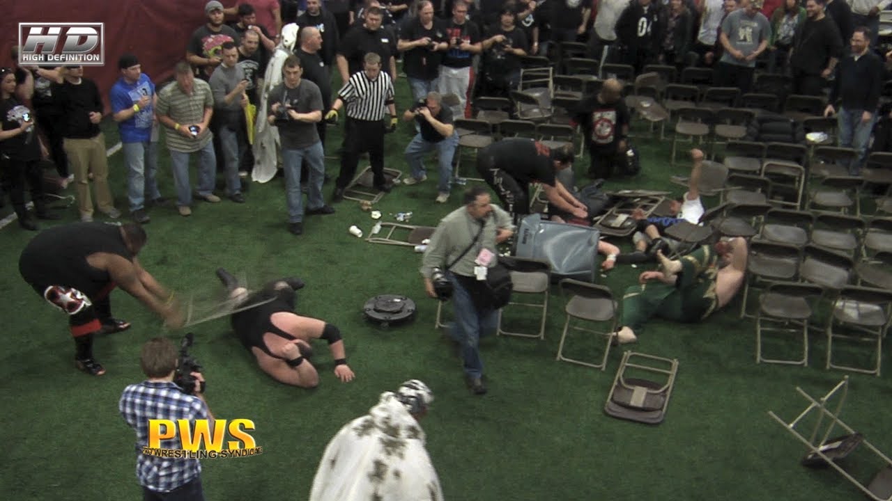 New Jack vs Necro Butcher vs Matt Tremont vs Tommy Dreamer vs Lucifer ...