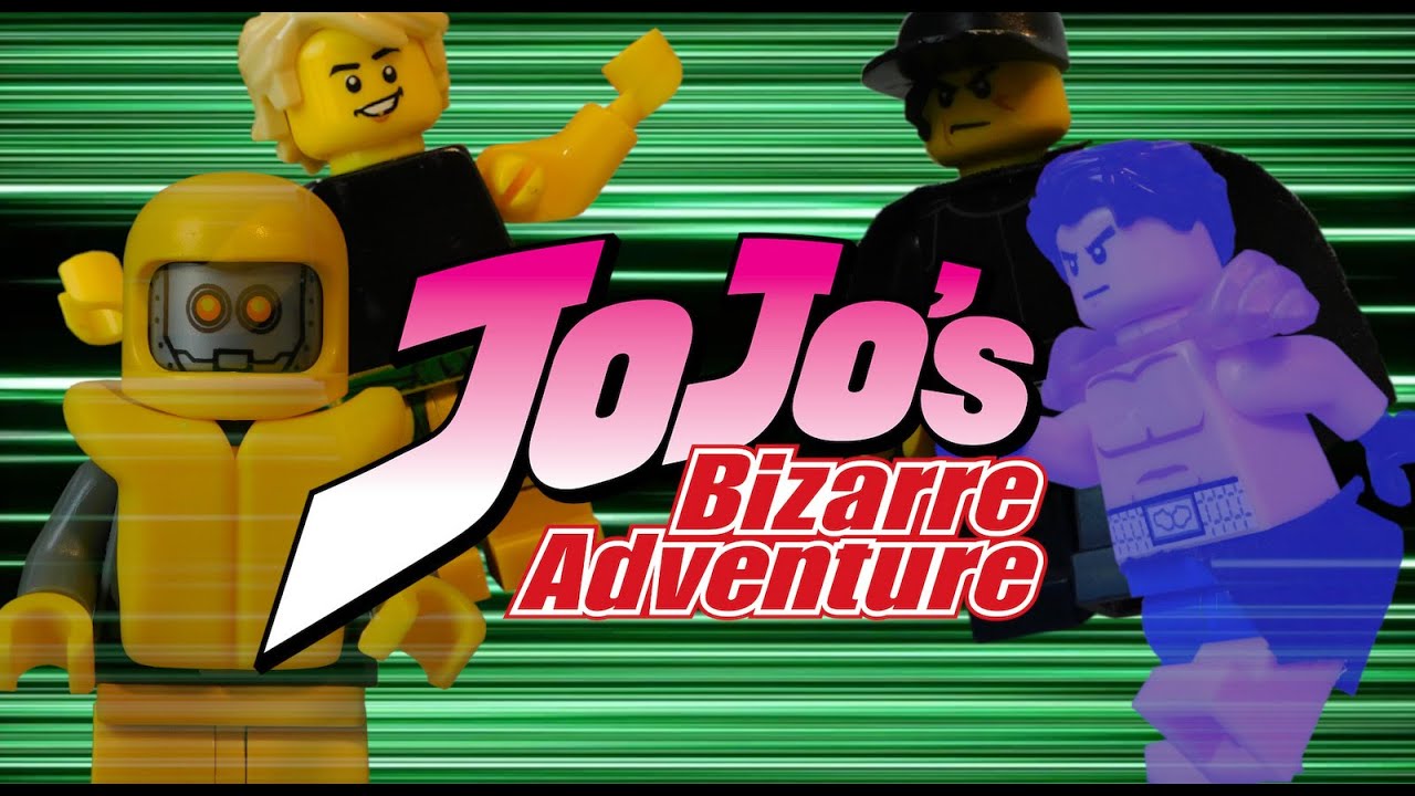 JoJo's Bizarre Adventure DIO vs. JOTARO in LEGO trailer - YouTube