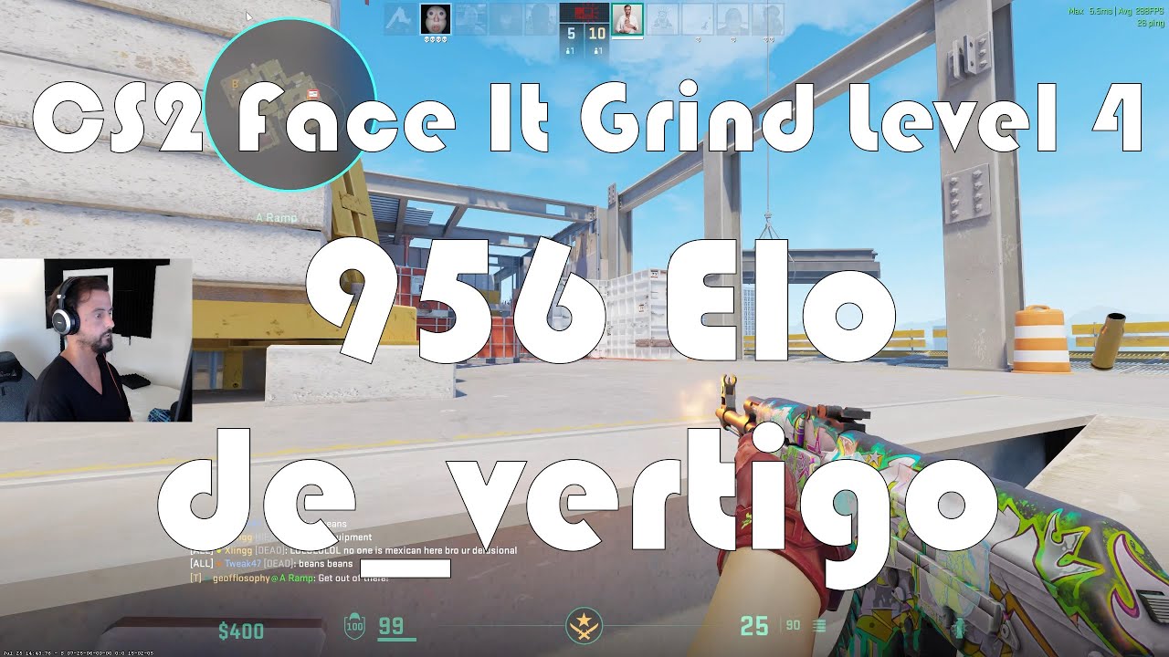 CS2 Face-It Grind - Face-It Level 4 - 956 Elo - de_vertigo - YouTube