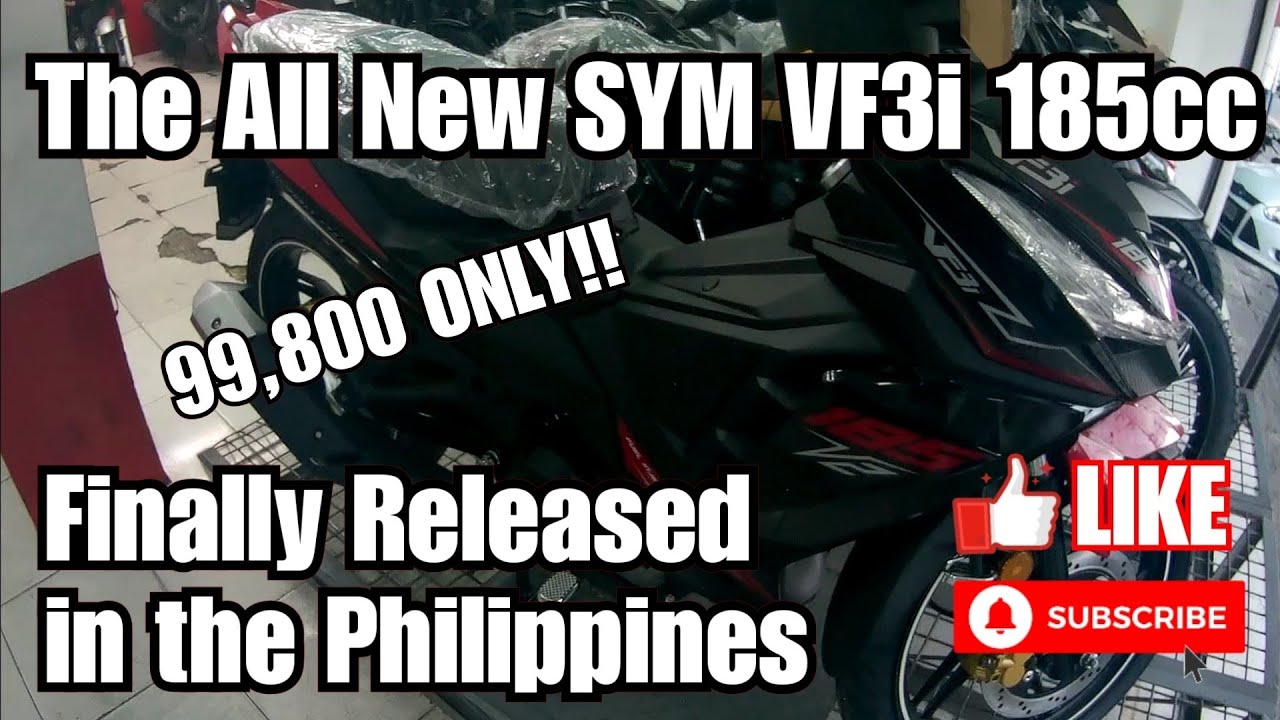 SYM VF3i 185CC FINALLY RELEASED IN THE PHILIPPINES | 22Vlog - YouTube