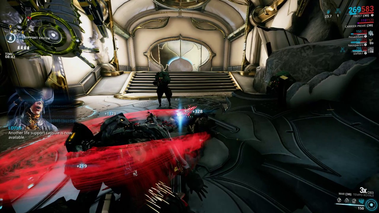 Warframe Sortie 2 Grineer Augmented armor Defence War X 1000 Melee hits ...