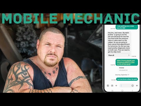 Mobile Mechanic Work Day {This Is Why You Get Your MONEY UPFRONT} - YouTube