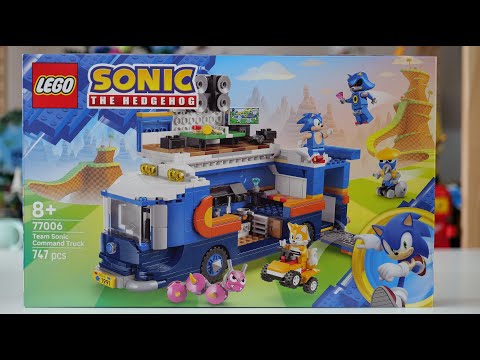 LEGO Sonic the Hedgehog 77006 Team Sonic Command Truck Speed Build