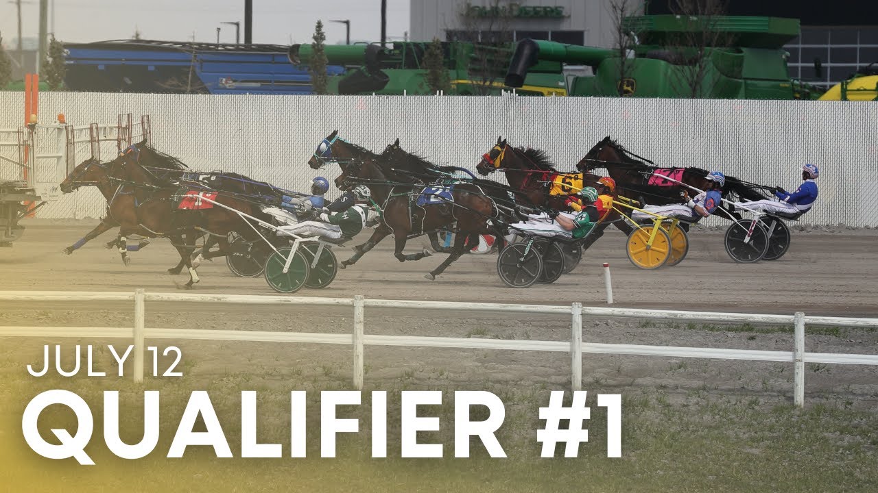 Century Downs Harness Racing Qualifier #1 - July 12 - YouTube