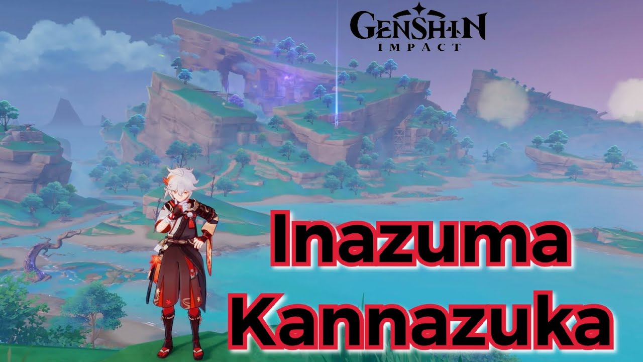 Genshin impact | Inazuma Gameplay Exploration : Kannazuka - YouTube