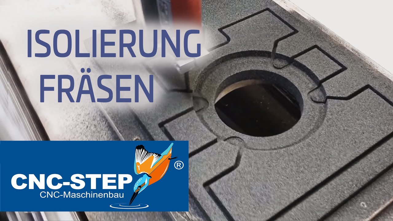 FOAMGLAS® fräsen / Glasschaum Schaumglas Isolierung | HSC Milling ...