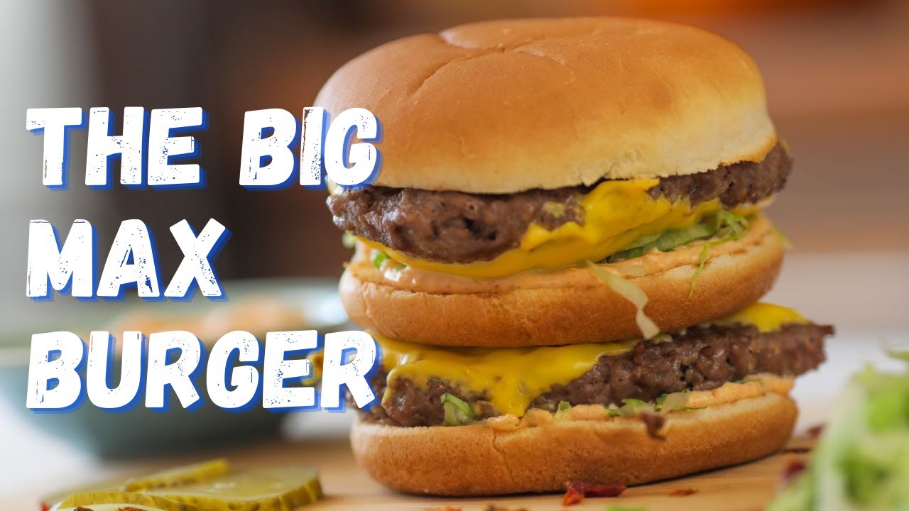 Homemade Big Max Burger Recipe (with the Whatever Pan) | Best Cookware ...